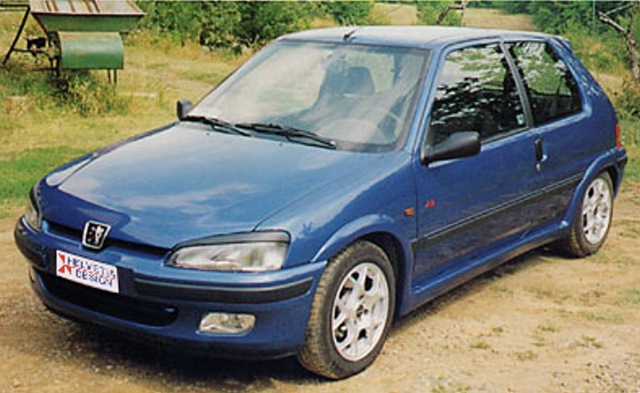 Helvetia - Spoiler - Peugeot 106 - codolini - wheel arches - minigonne ...